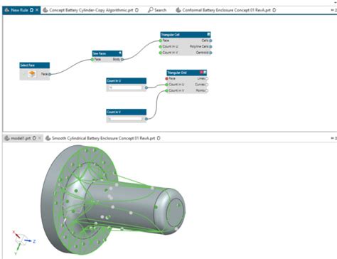 Nx Algorithmic Structural Rib