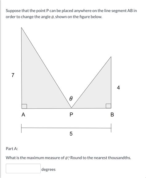 Optimization Problem With Angles Dont Know Which Formula To Use R