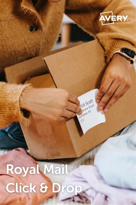 Print Royal Mail Click And Drop® Postage With Avery Labels