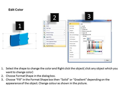 D Puzzle Linear Flow Process Stages PPT Images Gallery PowerPoint Slide Show PowerPoint