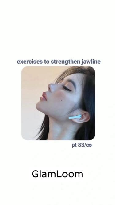 Exercise To Strengthen Jawline Women Beauty Tips Jawline Tips In 2024 Quick Workout
