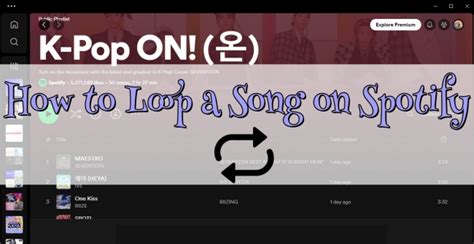 How To Loop A Song On Spotify Mobiledesktop