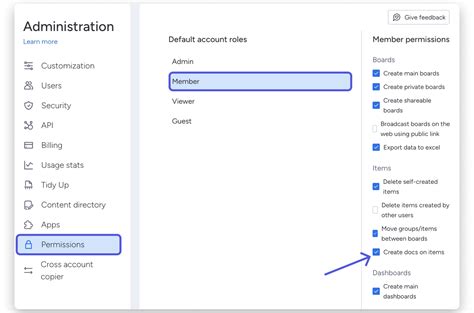 Monday Workdoc Permissions Support