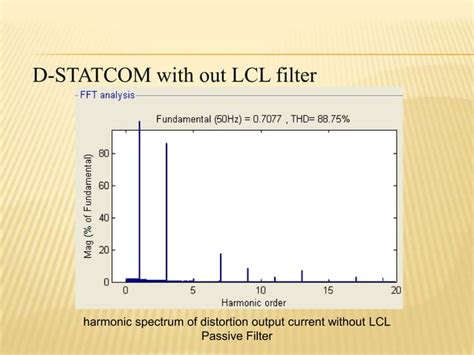 Enhancement Of Power Quality In Distribution System Using D Statcom Ppt