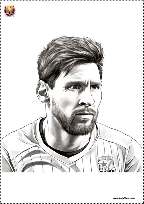 Dibujos De Messi Para Colorear E Imprimirportada 2024 Parament