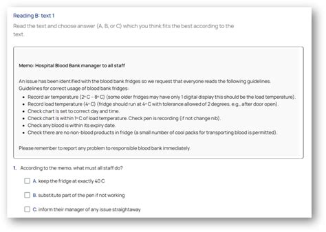 Mastering Oet Reading Part B Strategies And Sample Questions Specialist Language Courses