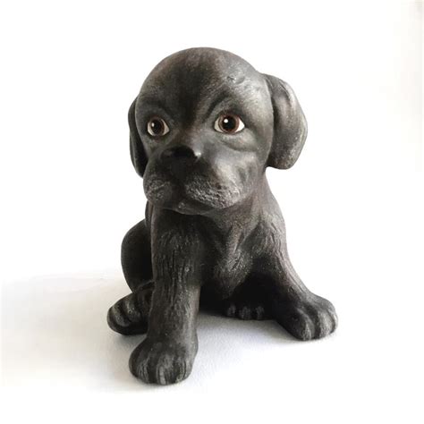 Винтажная статуетка керамическая собака щенок лабрадор германия — цена 365 грн в каталоге