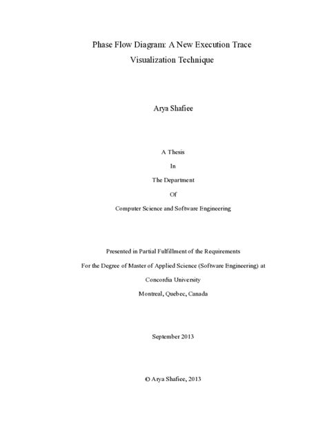 Fillable Online Users Encs Concordia Visualization Of Execution Traces And Its Application To