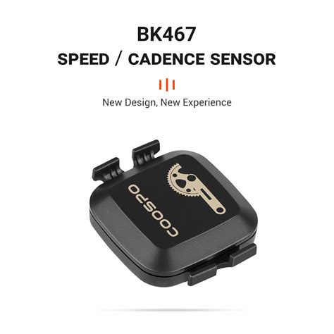 Coospo Bk467 Speed Sensor Wireless Dual Mode Support Bluetooth Ant Bike Cadence Ip67 Waterproof