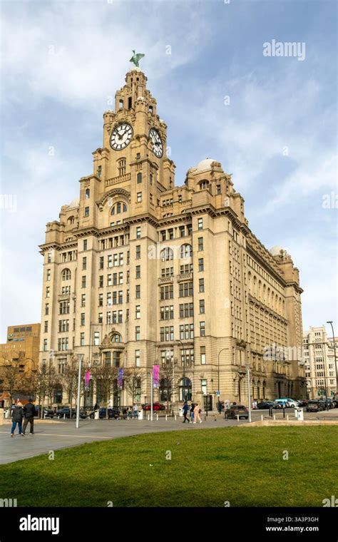 The Royal Liver Building Pier Head Liverpool England Uk Completed