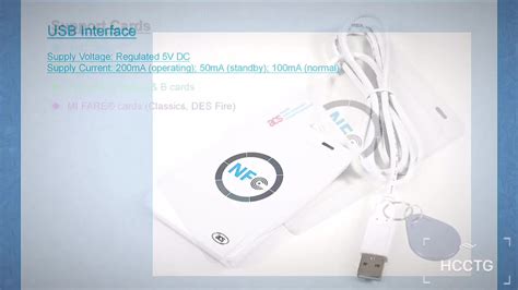 Nfc Contactless Smart Card Reader Writer With Mhz Acr U Buy Contactless Smart Card