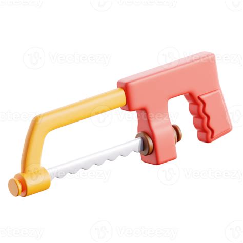 Hacksaw 3d Element Illustration 57630784 Png