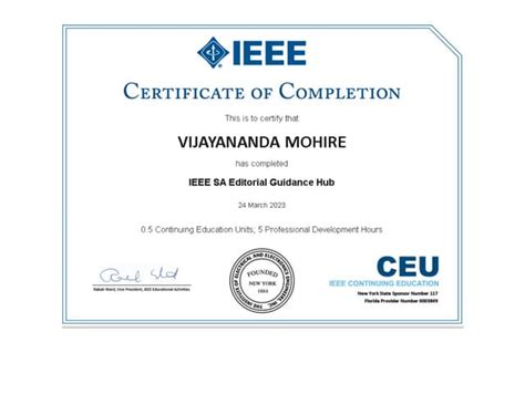 Ieee Editorial Certificate Pdf Computer Networking Computing