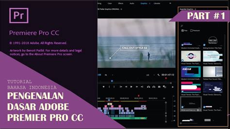 Cara Edit Adobe Premiere Pro Cc Bahasa Indonesia Dasar Web Design Tutorials