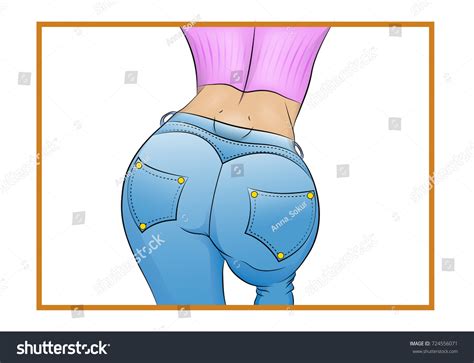 61 Naked Big Butt Stock Vectors Images And Vector Art Shutterstock