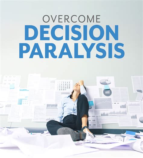 Overcome Decision Paralysis Global
