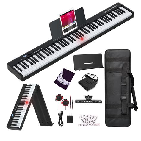 Finger Dance Folding Piano 88 Key Keyboard Digital Piano With Midi