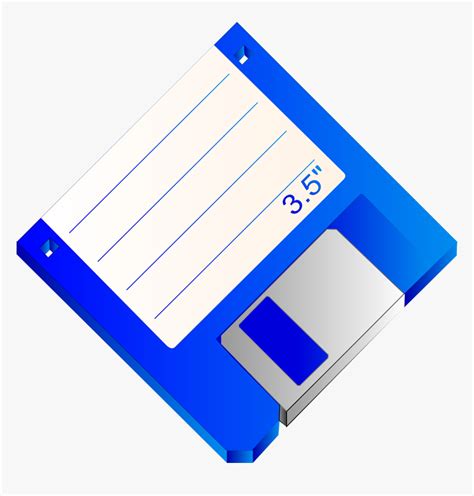 Floppy Disk Without Background Hd Png Download Kindpng