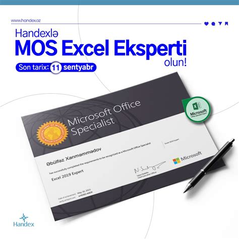 Handex Linkedin‘de Mose Excelexpert Handex Data Excel