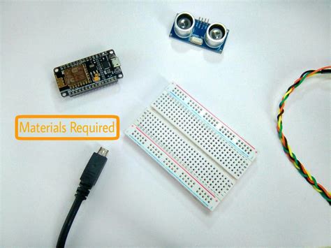 Distance Measurement Using Hc Sr04 Via Nodemcu Trybotics