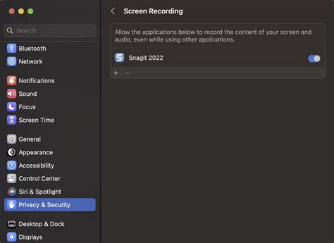 Error Obtaining Sample Buffers When Recording With Snagit Techsmith