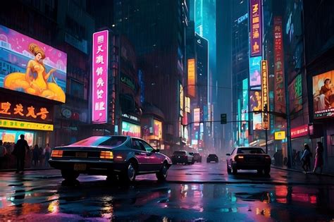 Premium Photo Cyber City