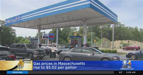 Massachusetts Gas Prices Hit New Record High 502 A Gallon Cbs Boston