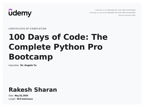 Rakesh Sharan On Linkedin Python Certificate