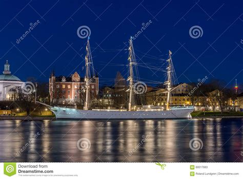 Af Chapman An Beautiful Old Schoolship Now An Hostel Stock Image