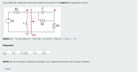 Solved Use Node Voltage Analysis To Find The