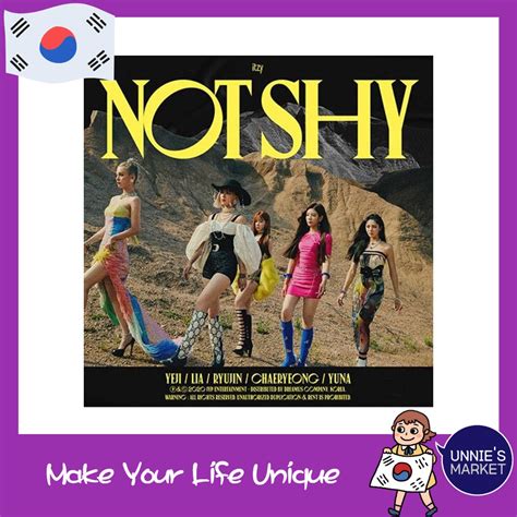 ITZY Album Not Shy A B C Ver Shopee Brasil