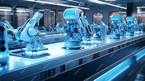 Premium Ai Image Laboratory Robotics And Automation