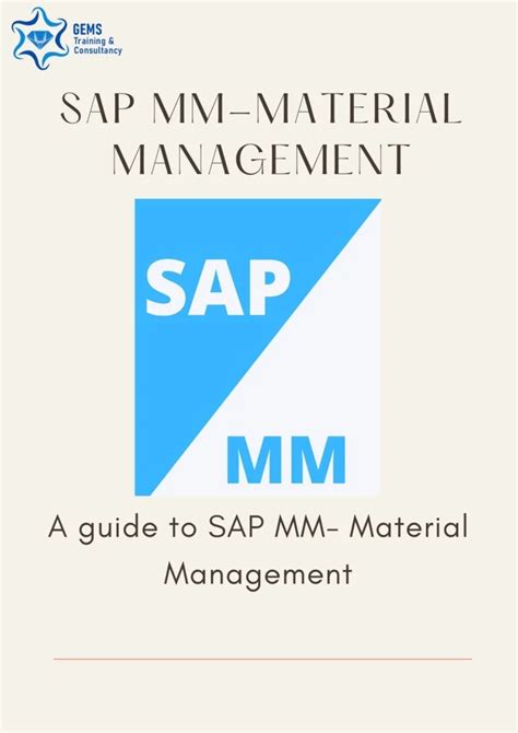 PPT SAP Material Management PowerPoint Presentation Free Download ID 12432970