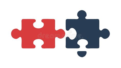 Connected Puzzle Pieces Icon For Teamwork And Solutions Vector Design Generative Ai Stock