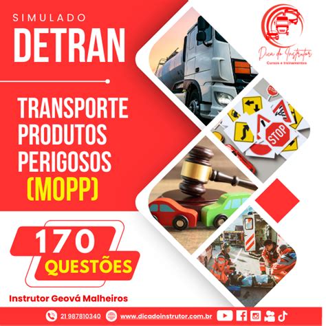 Simulado De Transporte De Produtos Perigosos Mopp Daniele Ribei
