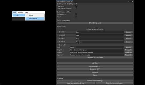 Localization Multi Language V20