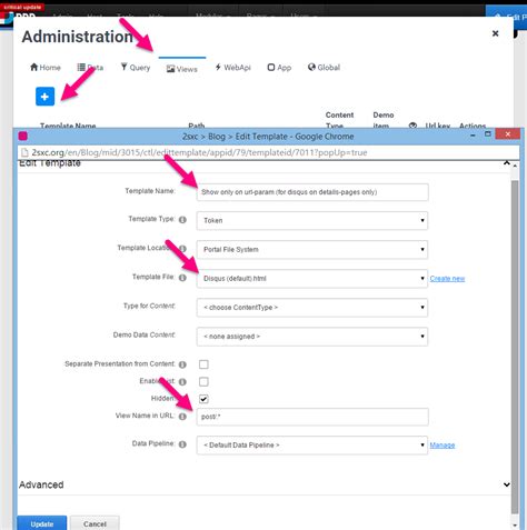 Extend The Dnn Disqus App In 3 Mins To Show Only On Details Pagesdnn Blog All About Dotnetnuke