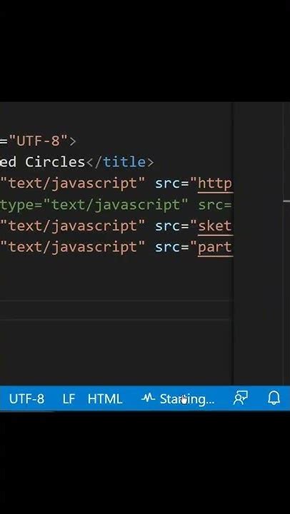 Animated Circles Coding Programming P5js Thinhpham Shorts Youtube