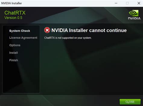 Nvidia Chat Rtx Installer Fails Chatrtx Nvidia Developer Forums