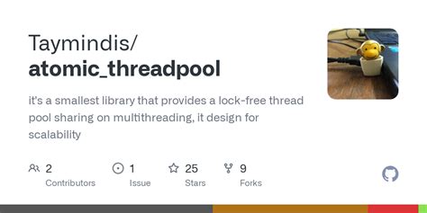 GitHub Taymindis Atomic Threadpool It S A Smallest Library That