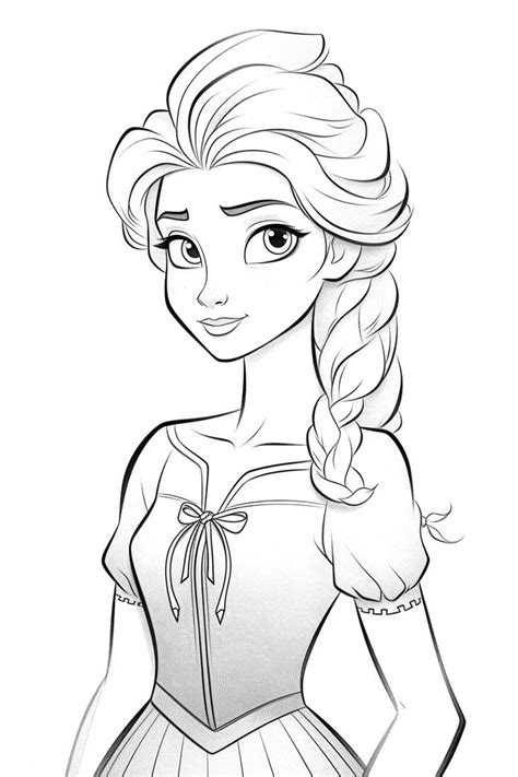 Frozen Kleurplaat Printen 2 By Kleurplatenkind On Deviantart