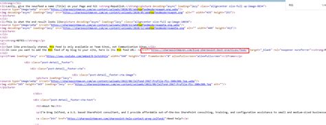Rss Feed Not Working For Modern Sharepoint For Office365 Group Enabled