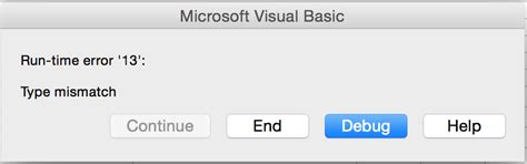 Excel Compare Dates Throws Type Mismatch For Mac But Not For Windows Stack Overflow