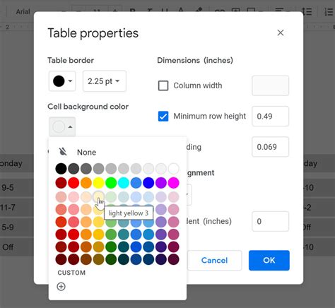 Cara Mudah Membuat Tabel Di Google Docs Glints Blog