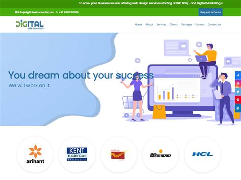 Digital Web Consults Sites Gallery Css Design Awards Winner