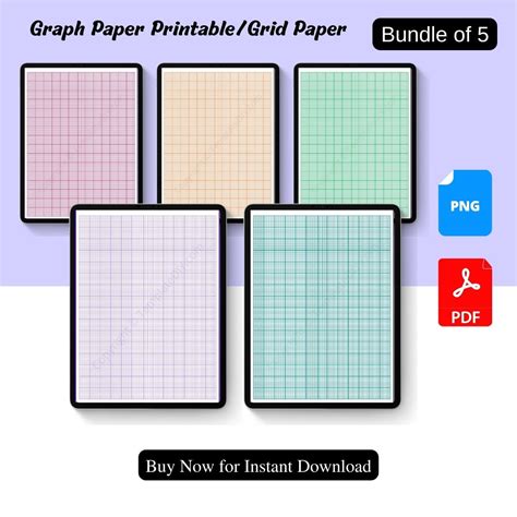 Graph Papergrid Paper Template Printable Pdf Word