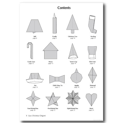 Easy Christmas Origami Taros Origami Studio Store