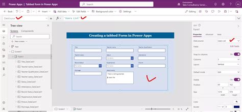 Tabbed Form In Canvas Powerapps Ashish Coder