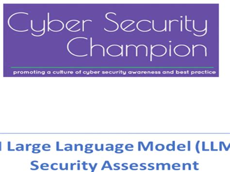 Ai And Llm Security Assessment Upwork