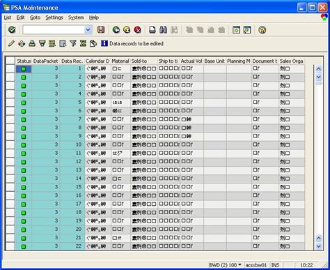 Psa Shows Strange Characters Sap Erp Bw Businessobjects Board